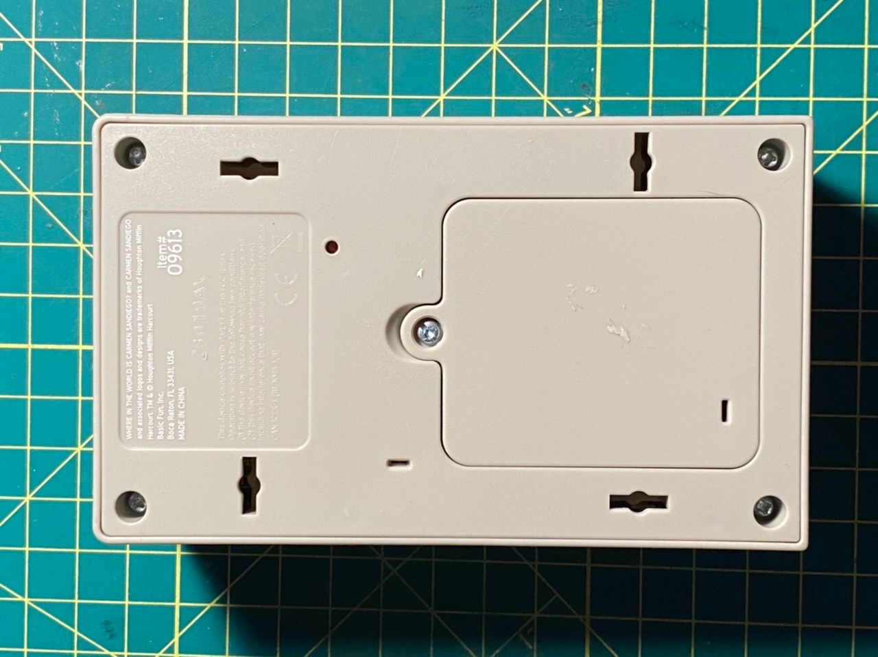 Basic Fun, Inc. Where in the World is Carmen Sandiego - Gaming - Handheld Computer Museum