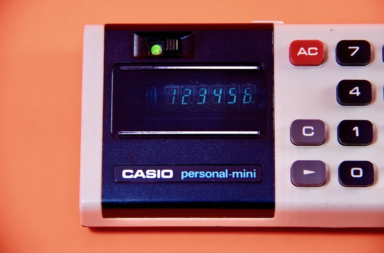 Casio Casio Personal Mini CM-606 - Calculators - Handheld Computer Museum