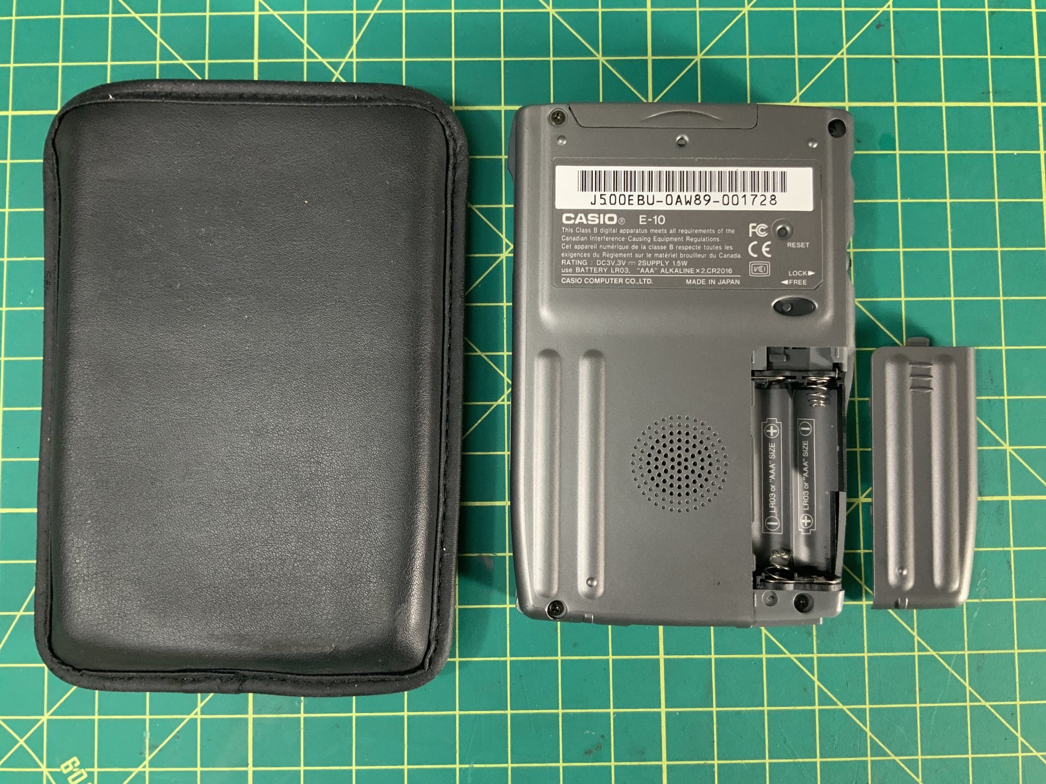 Casio Cassiopeia E-10 - Computers - Handheld Computer Museum