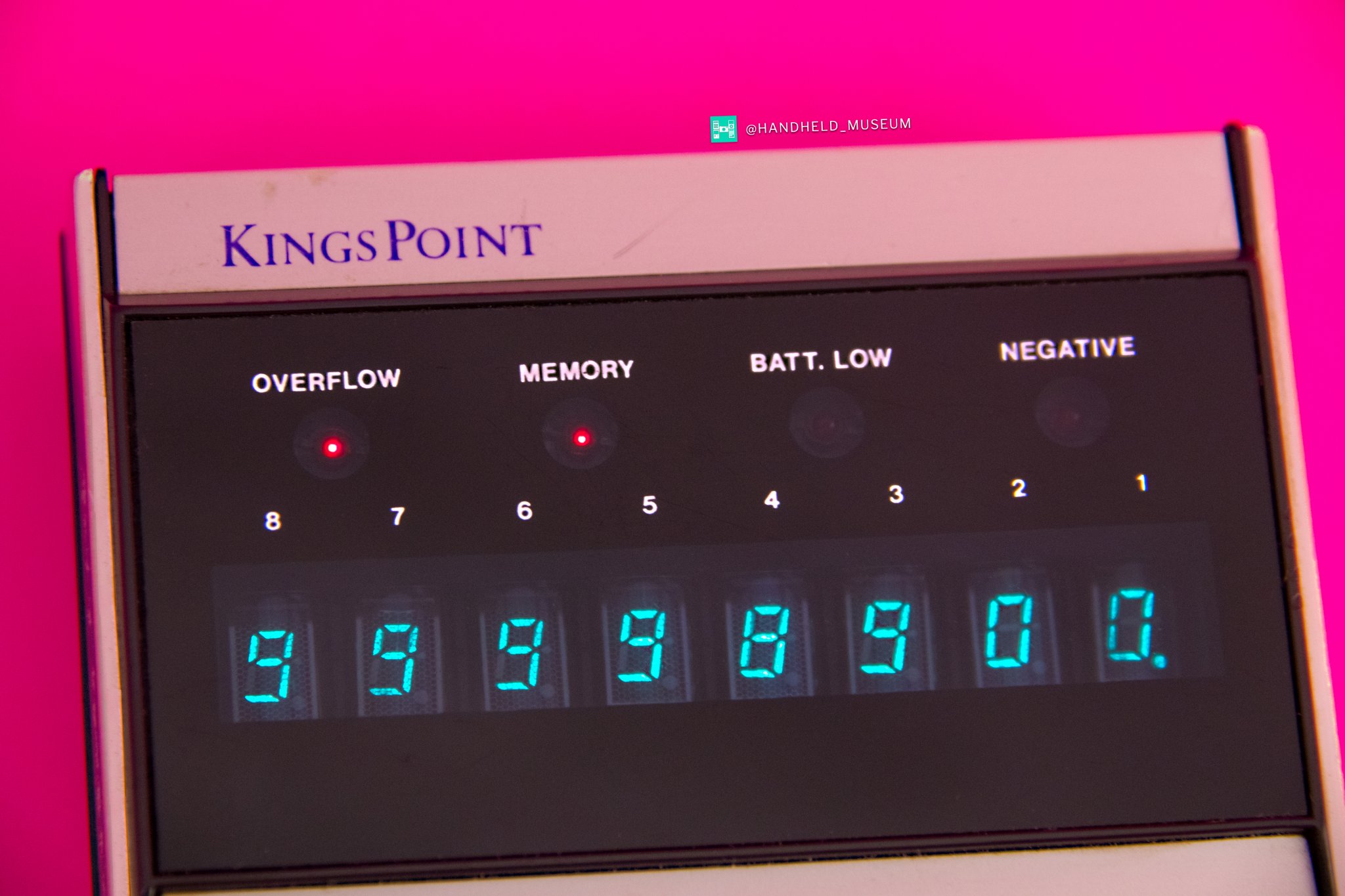 Kings Point 8412 Micro Memory - Calculators - Handheld Computer Museum