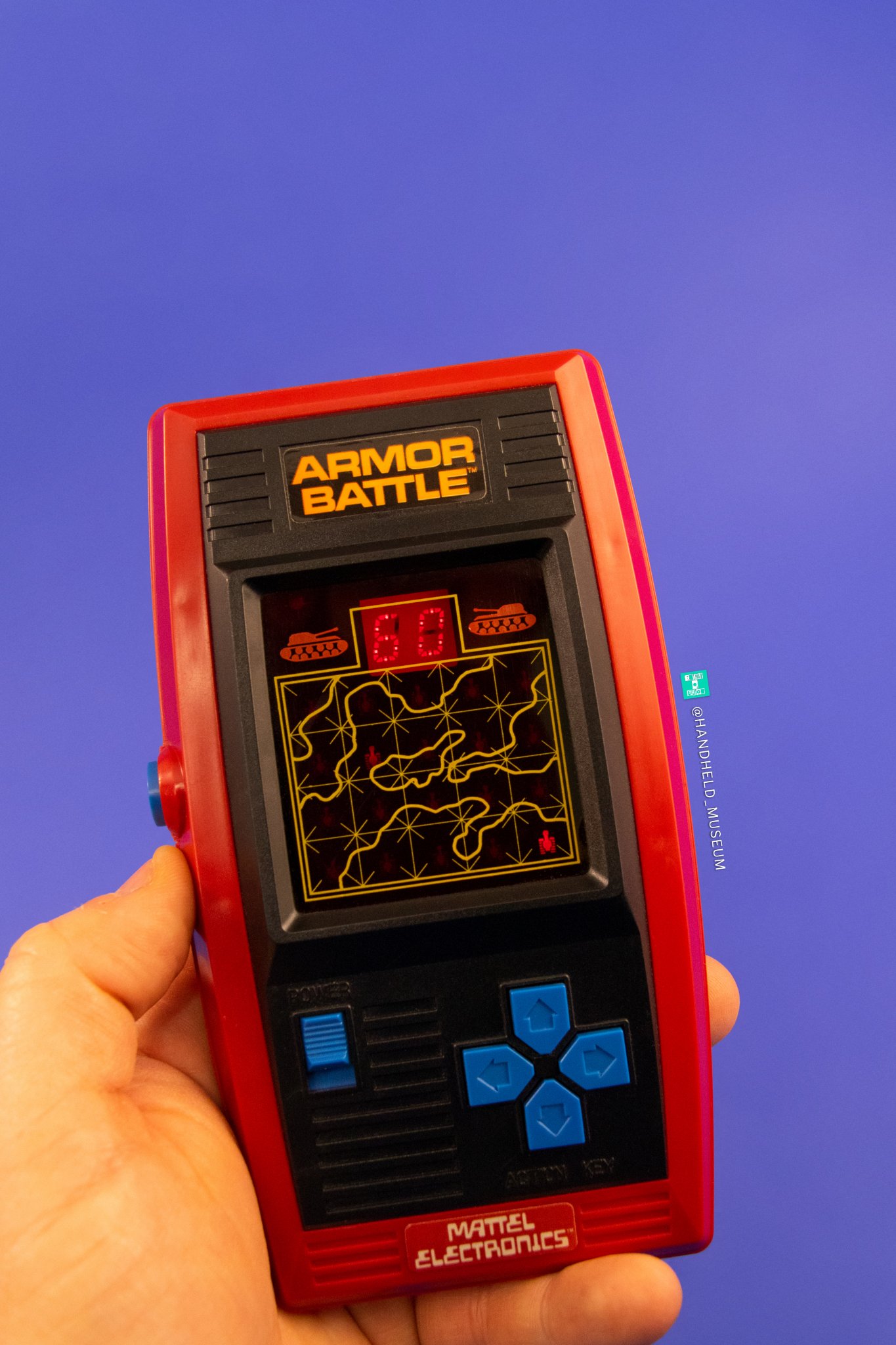 Mattel Armor Battle - Gaming - Handheld Computer Museum