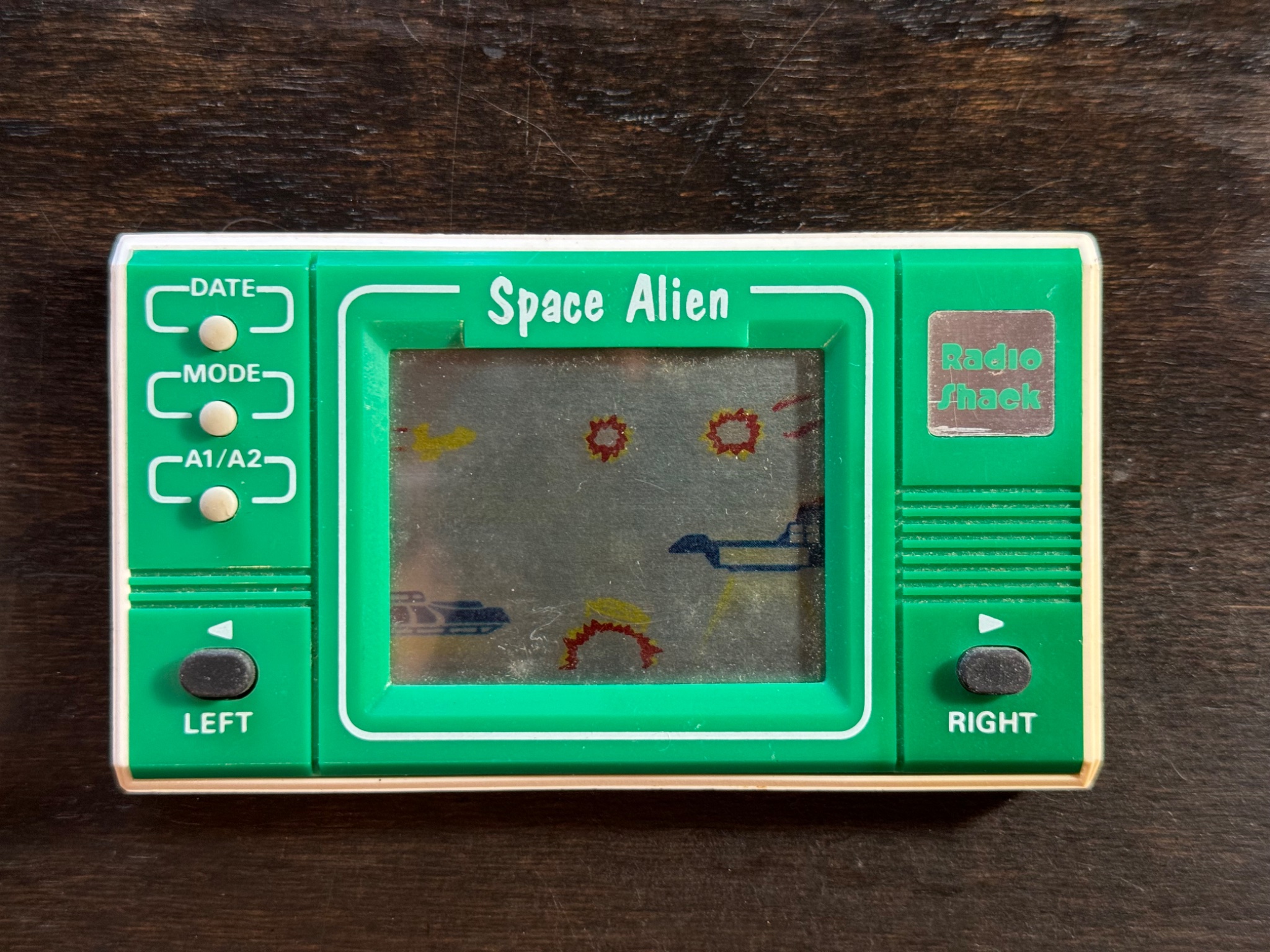 Radio Shack Space Alien 60-2230 - Gaming - Handheld Computer Museum