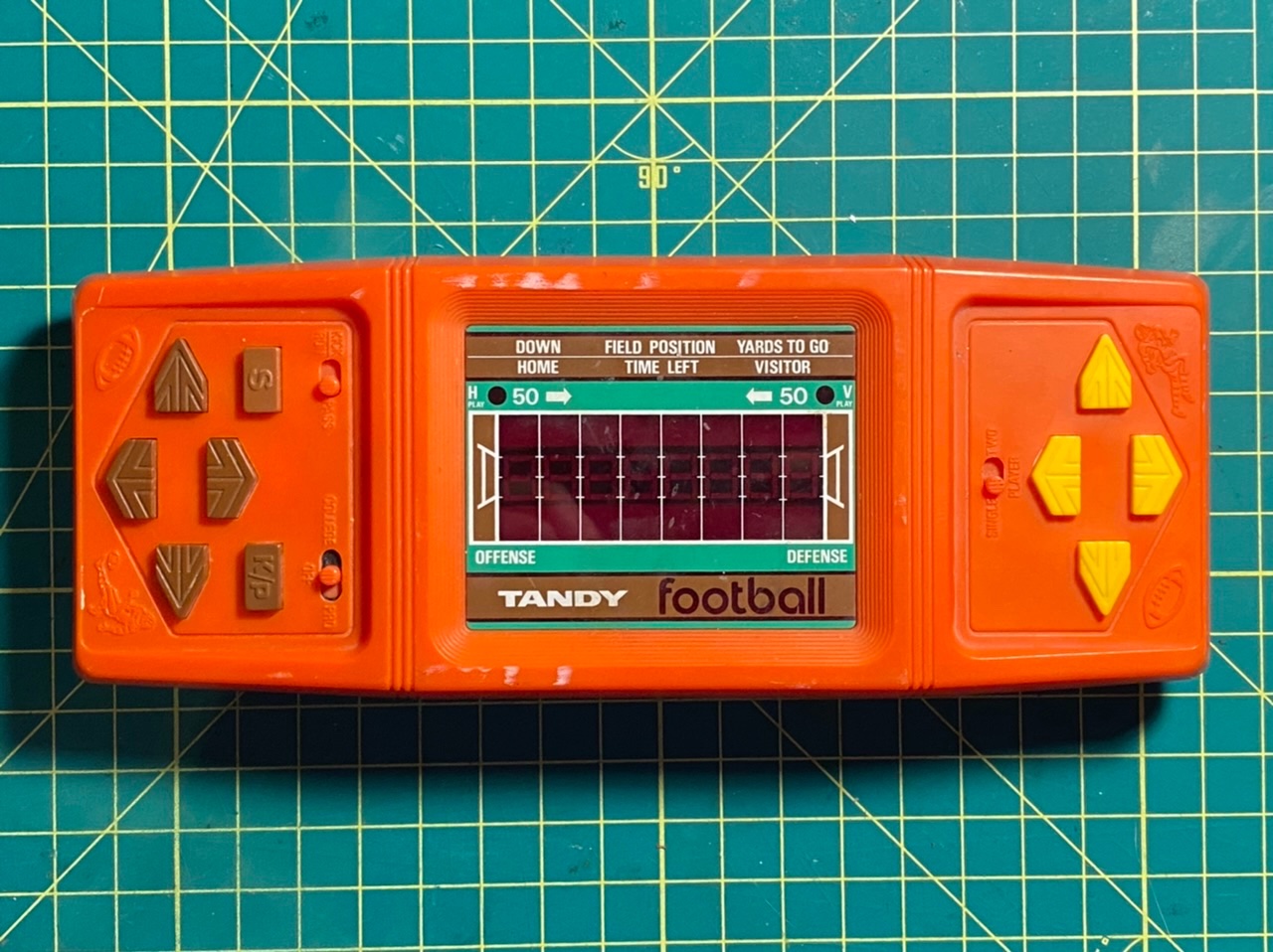 Tandy Corporation 2-Player Football 60-2156 - Gaming - Handheld ...