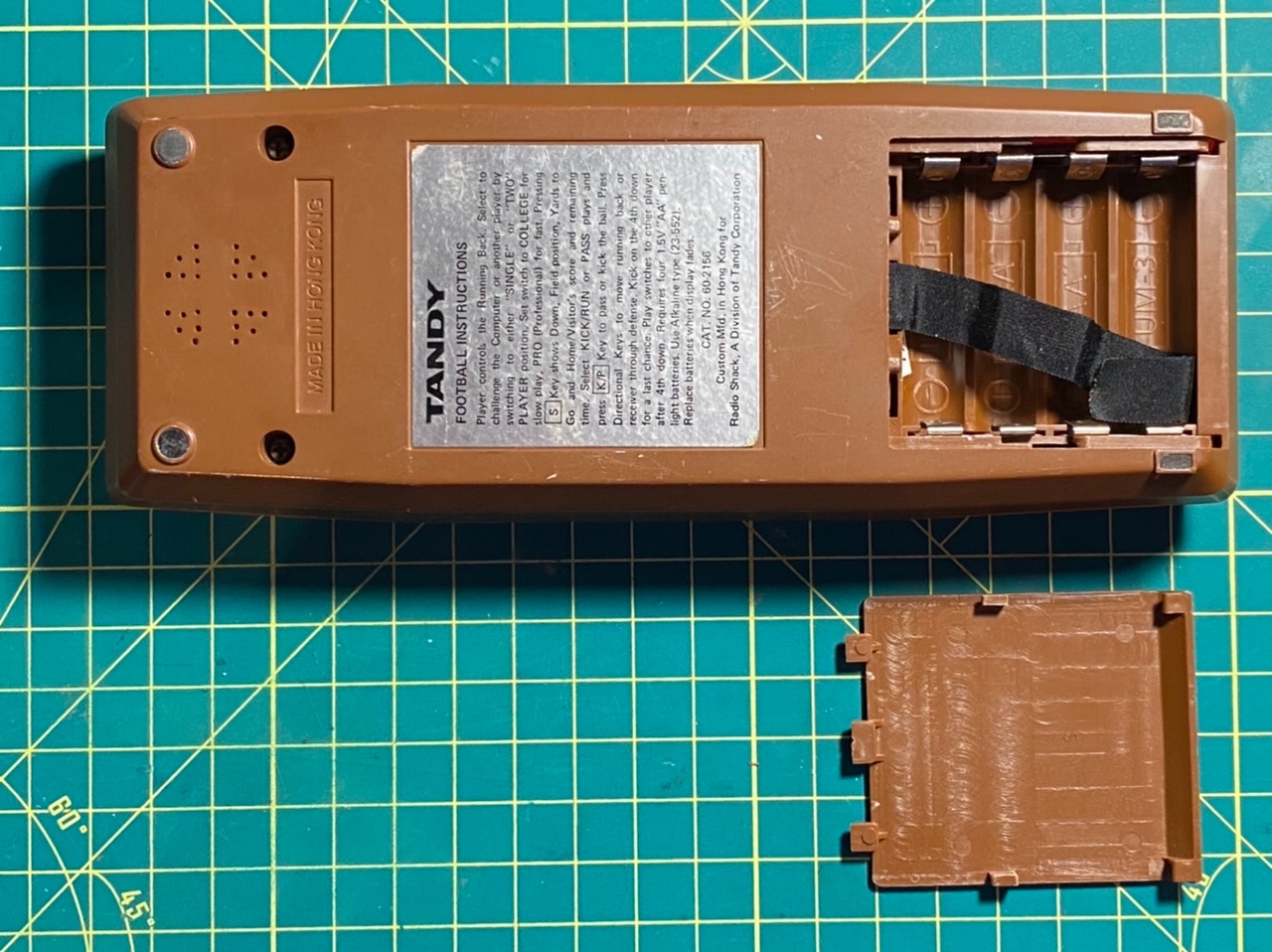 Tandy Corporation 2-Player Football 60-2156 - Gaming - Handheld ...