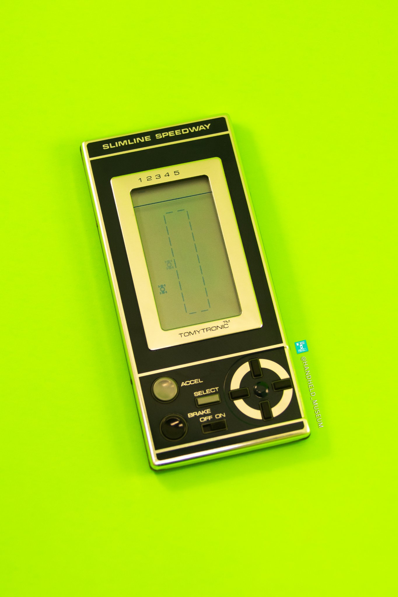 Tomy Corp. Tomytronic Slimline Speedway - Gaming - Handheld Computer Museum